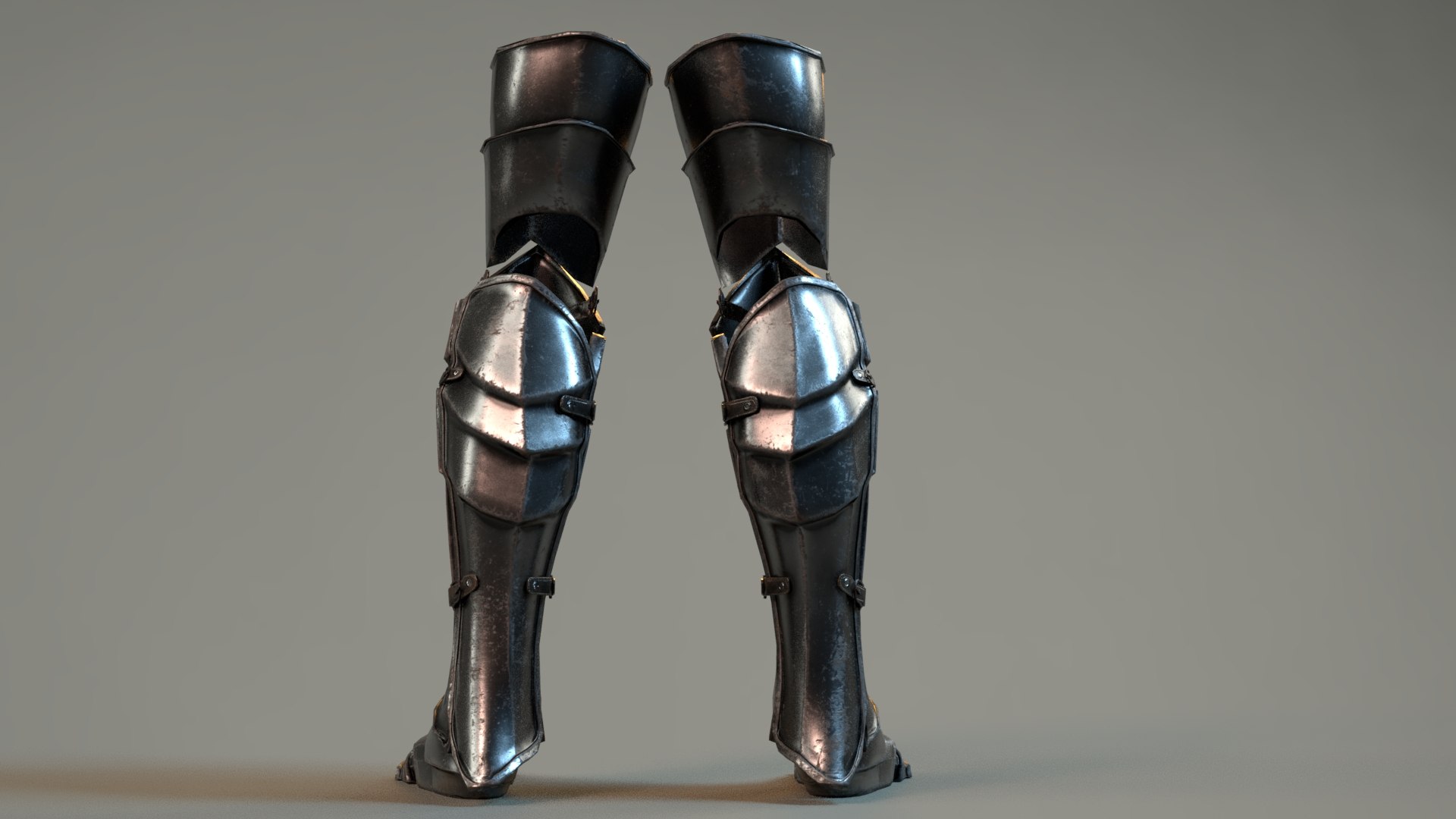 Warrior Leg Armor 3D - TurboSquid 1721360