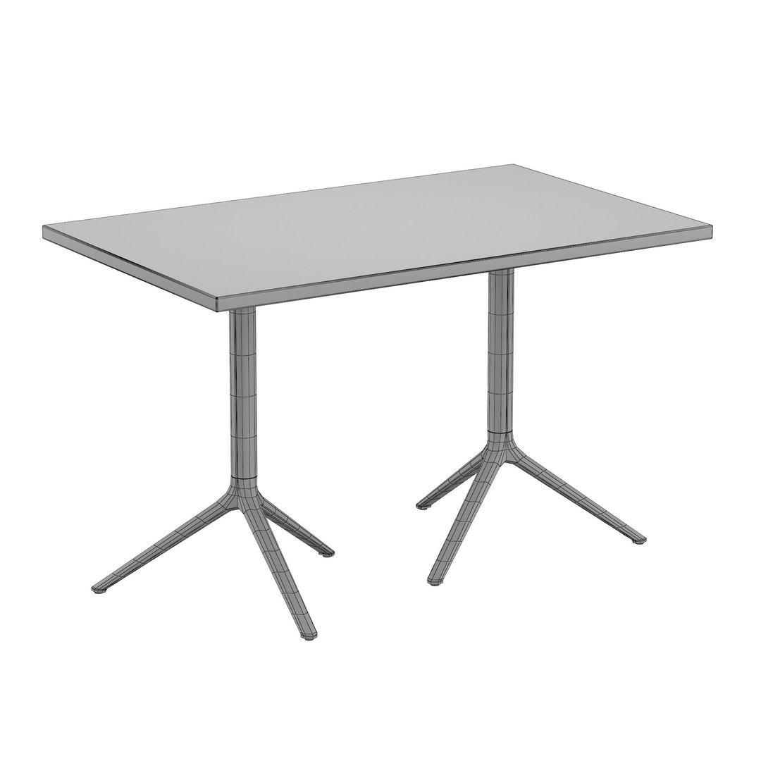 ELLIOT RECTANGLE TABLE 3D Model - TurboSquid 1914967
