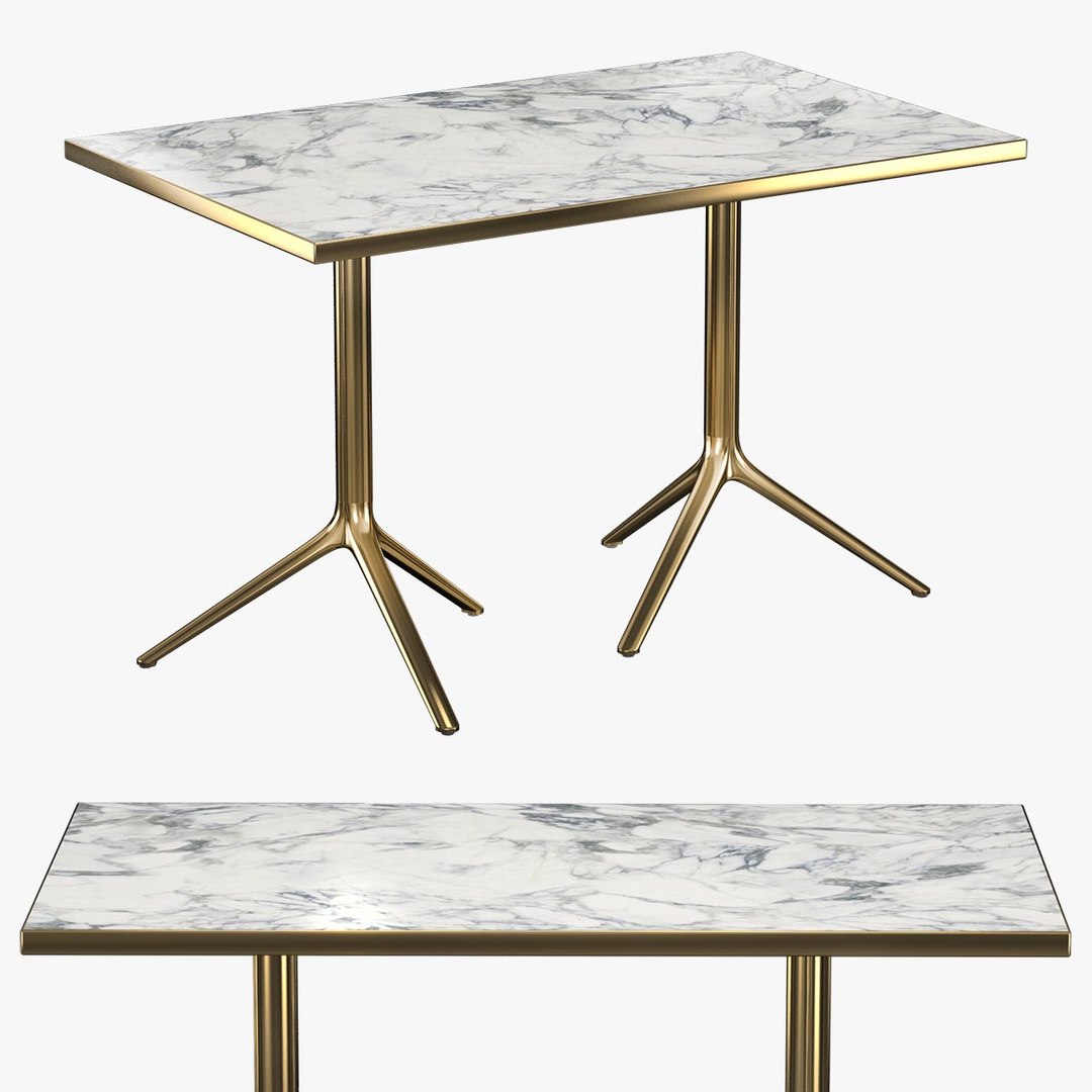 ELLIOT RECTANGLE TABLE 3D Model - TurboSquid 1914967