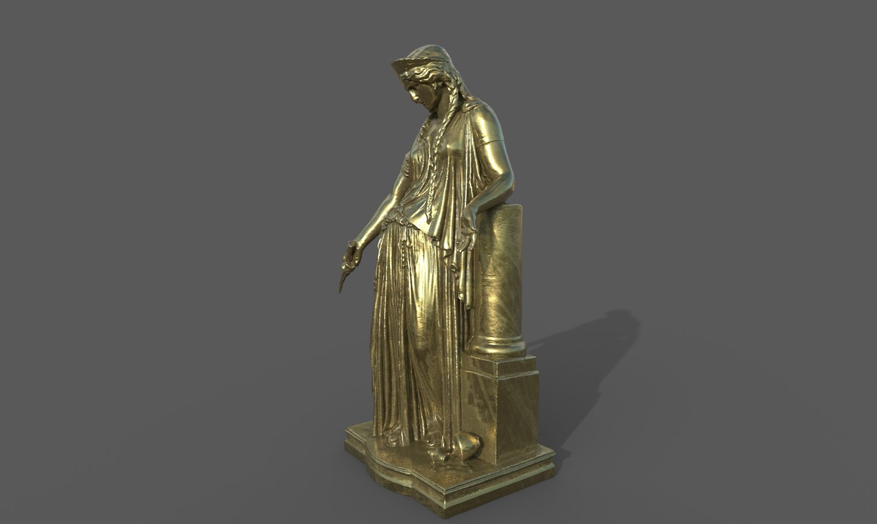 Statue Of Medea 3D - TurboSquid 1825675