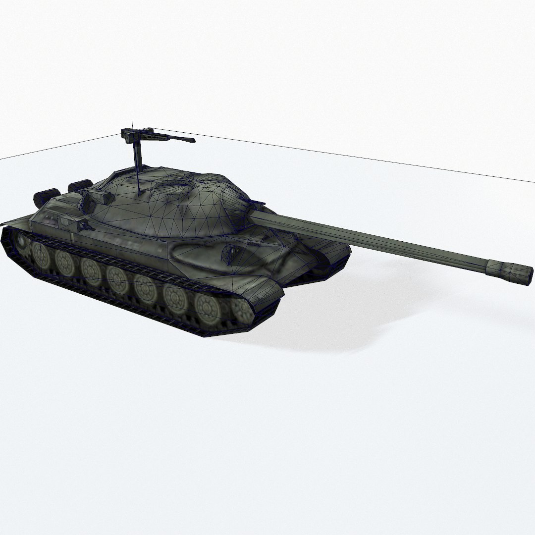3d Model Is-7 Heavy Tank