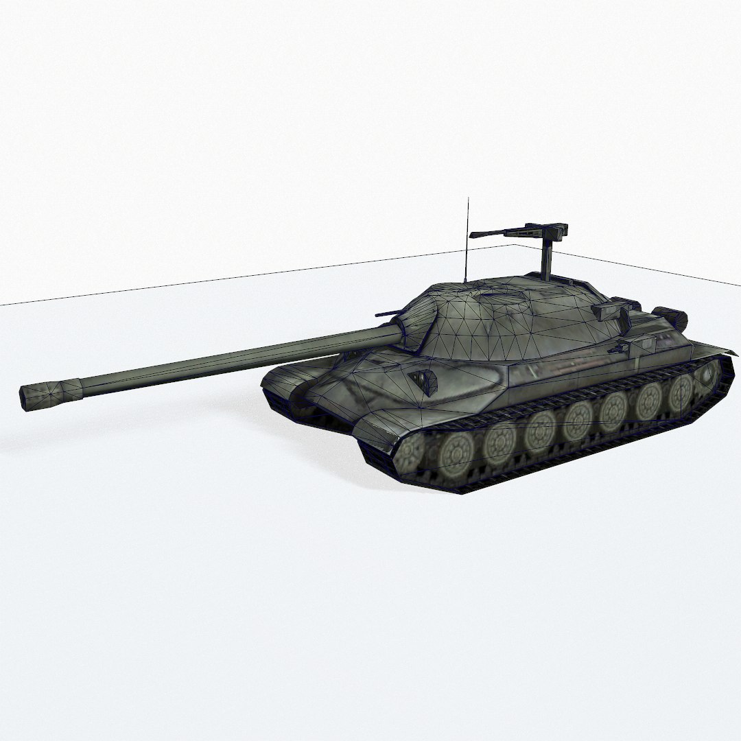 3d Model Is-7 Heavy Tank