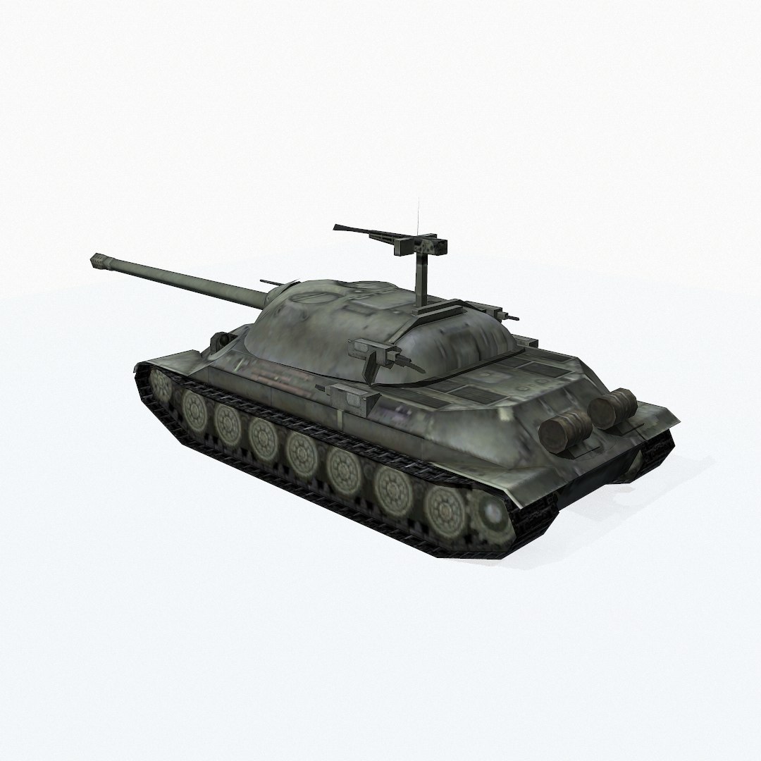 3d Model Is-7 Heavy Tank