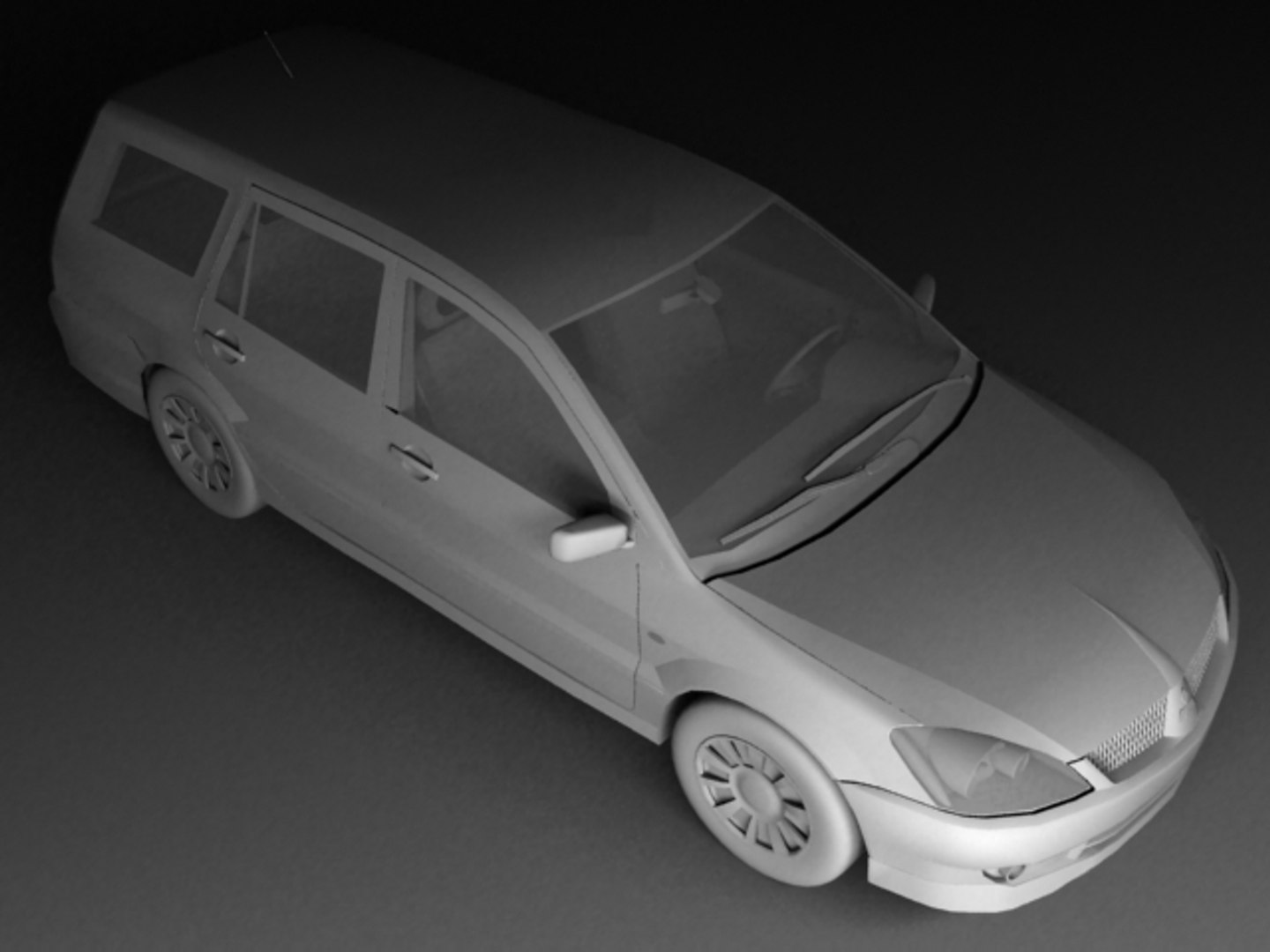 3d Mitsubishi Lancer Mk Wagon
