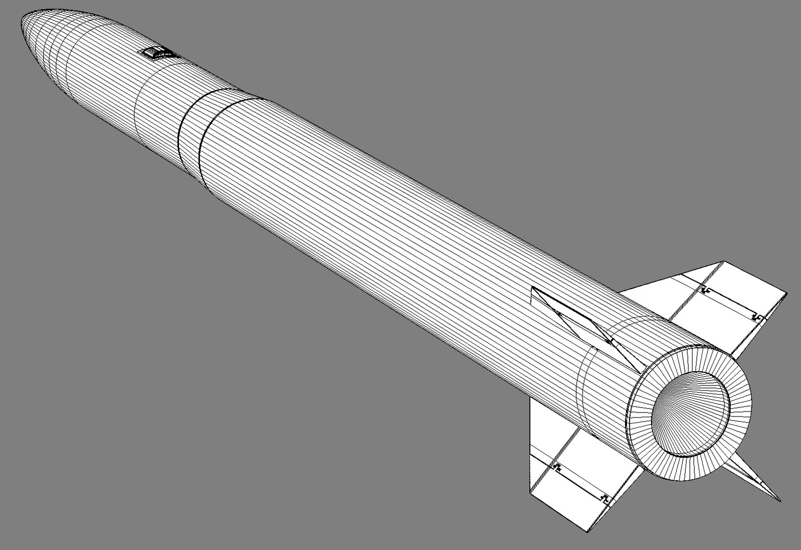 3d Model 5v55 Missiles