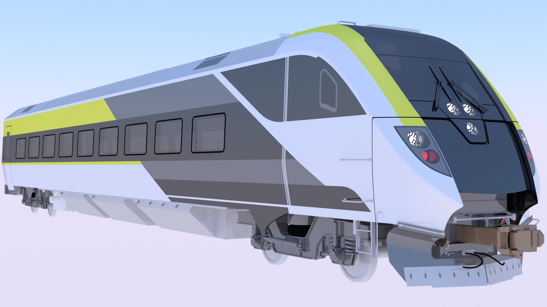 American Trains Bundle 3D Model - TurboSquid 2357553