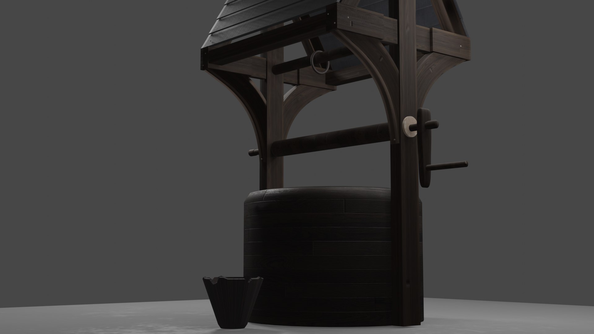 Free 3D Model Low Poly 3D Well - TurboSquid 2064482