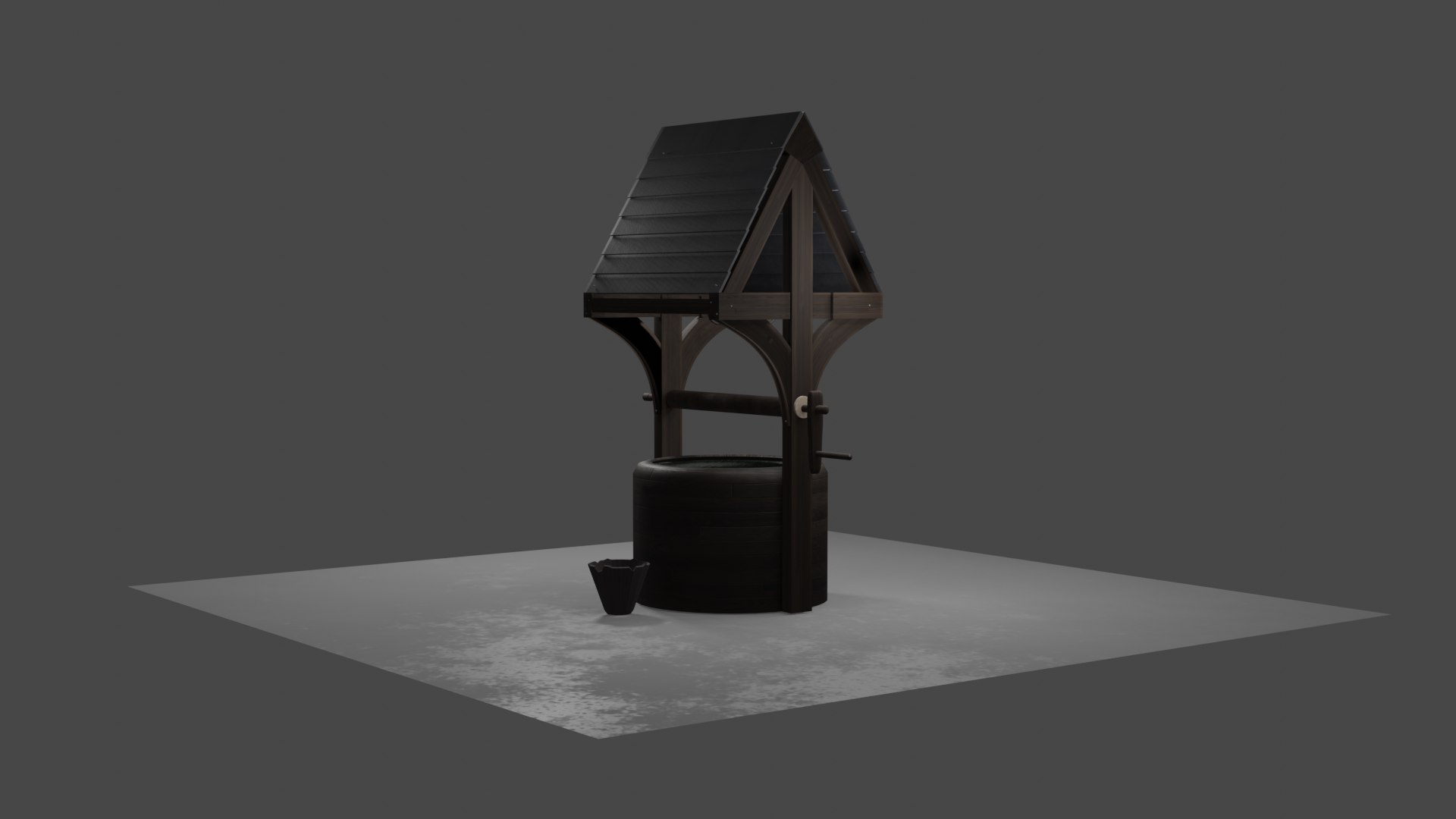 Free 3D Model Low Poly 3D Well - TurboSquid 2064482