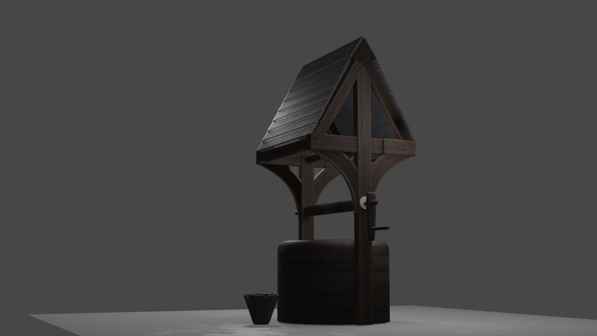 Free 3D Model Low Poly 3D Well - TurboSquid 2064482