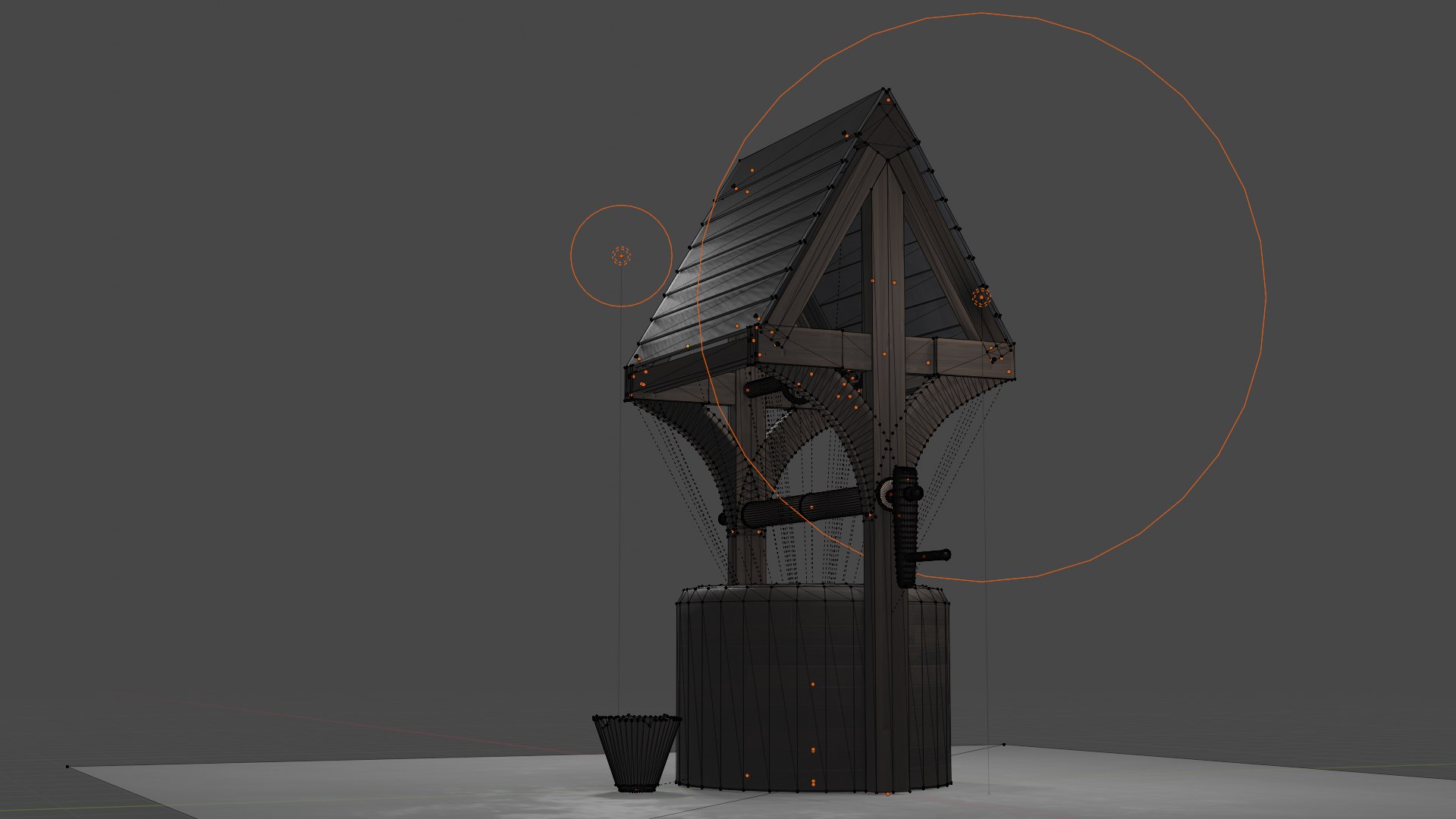 Free 3D Model Low Poly 3D Well - TurboSquid 2064482