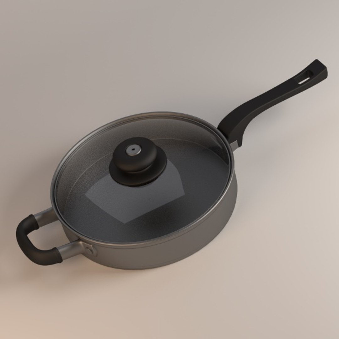 cooking pan 3d model