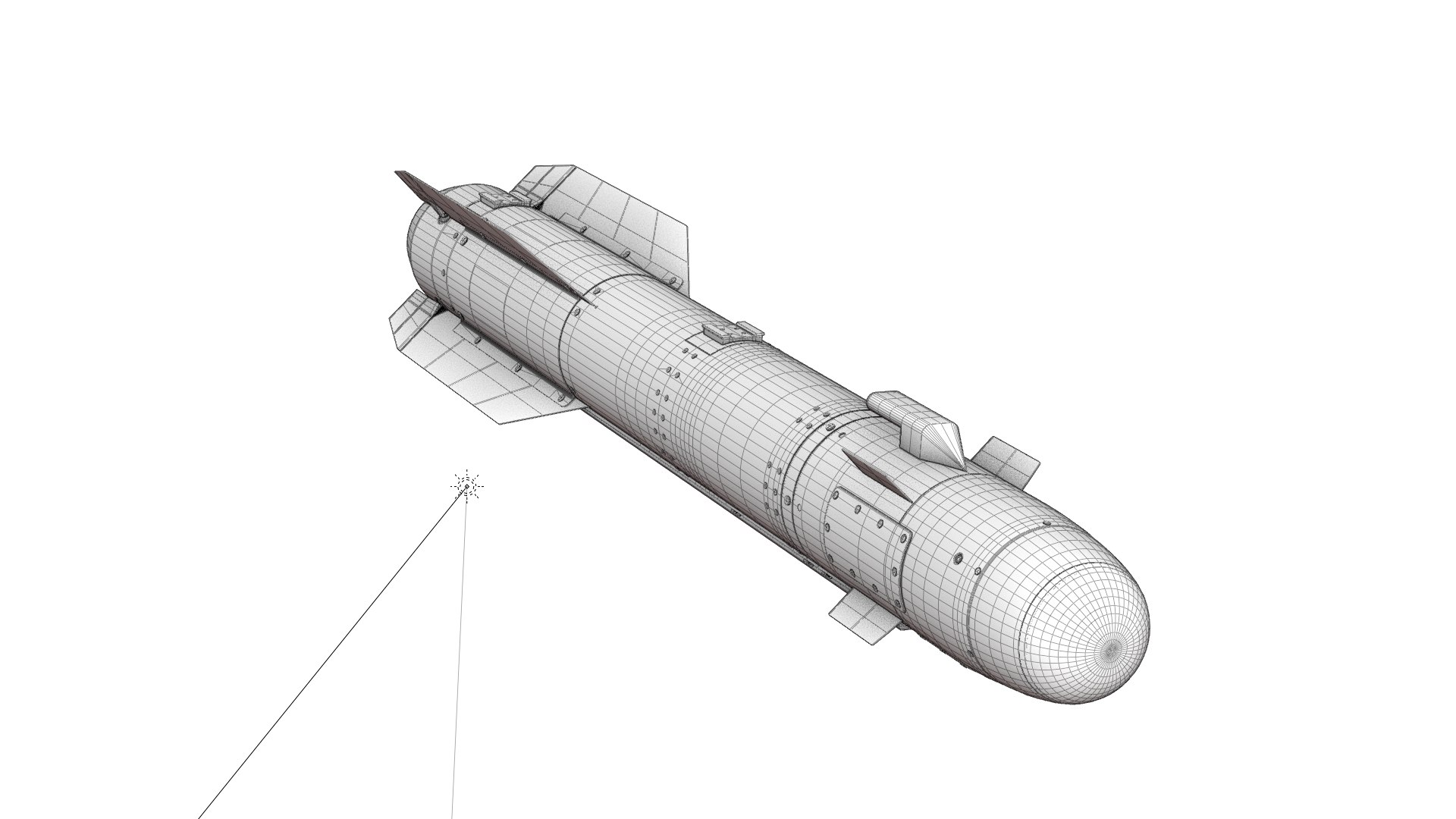 3D AGM-114 HELLFIRE - TurboSquid 2224577