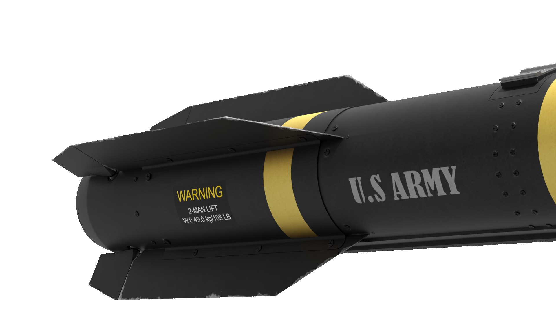 3D AGM-114 HELLFIRE - TurboSquid 2224577