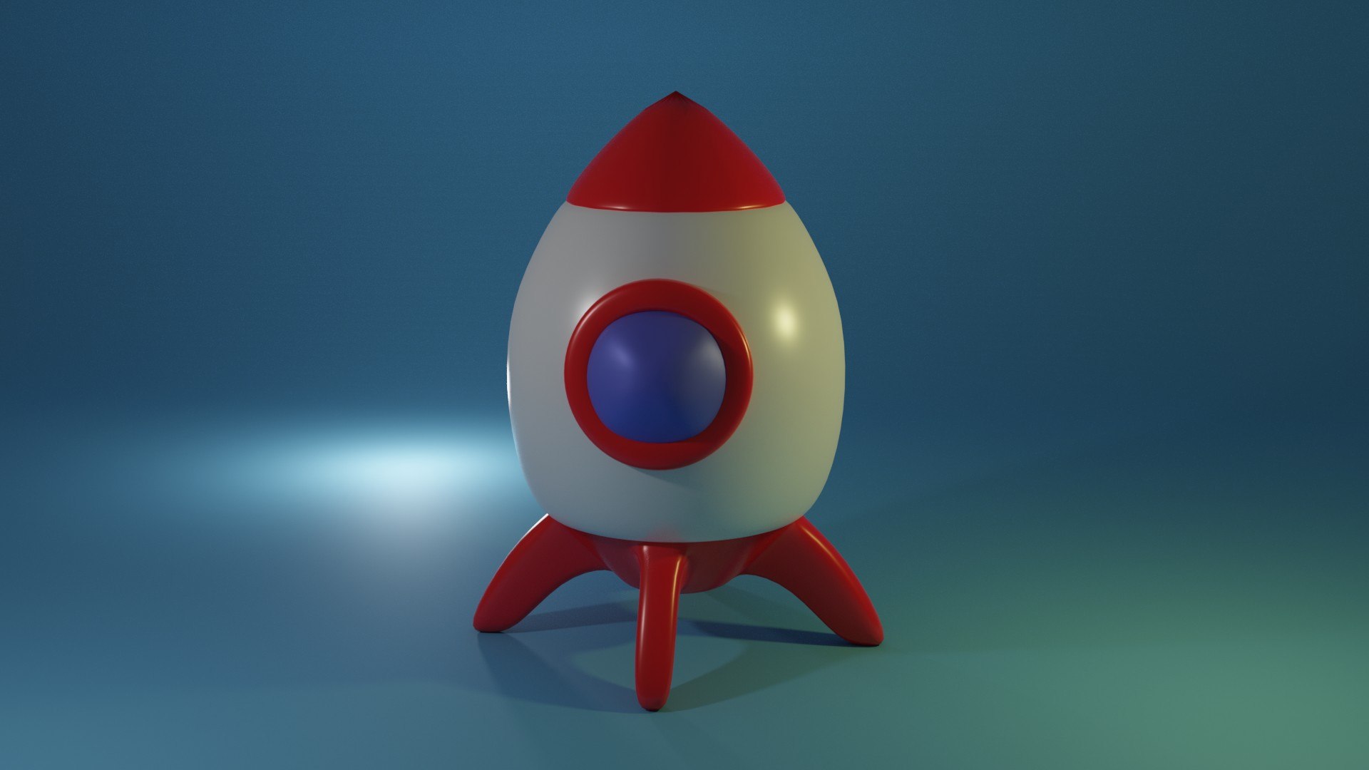 Toy Rocket 3D Model - TurboSquid 1634567