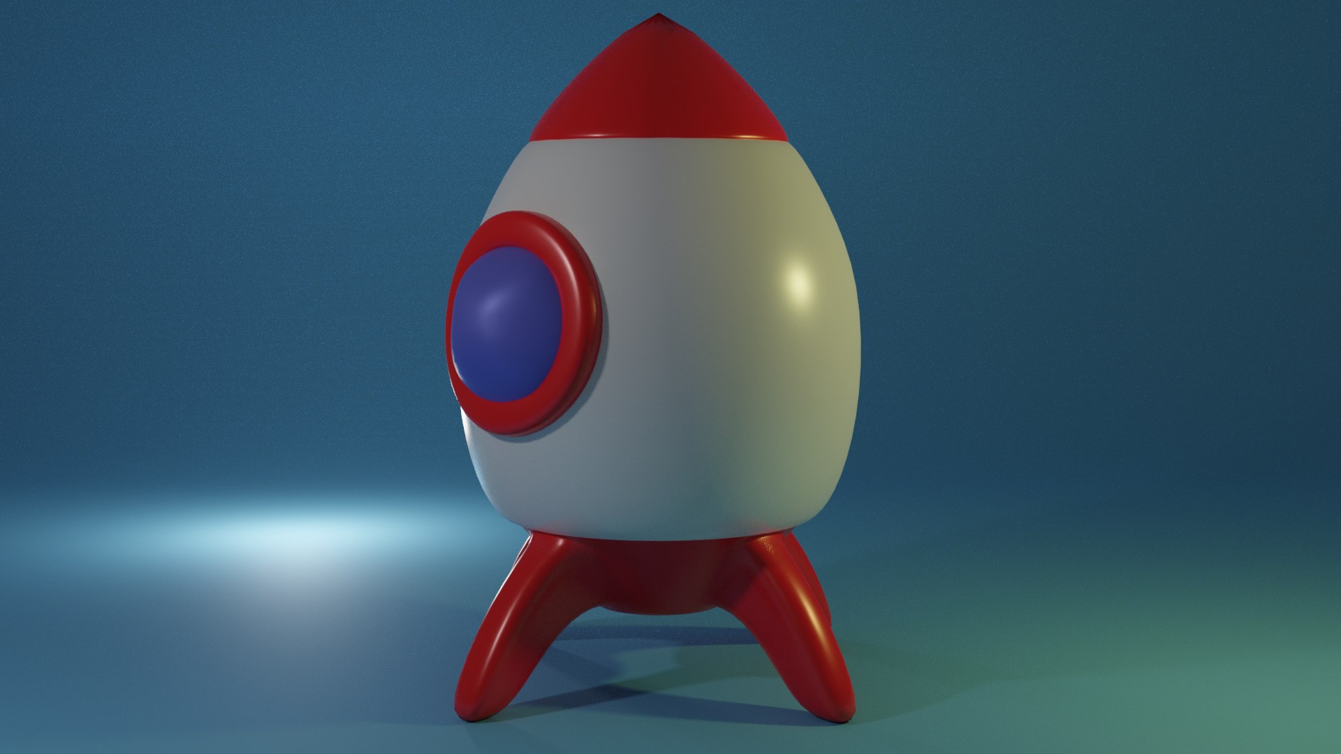 Toy Rocket 3D Model - TurboSquid 1634567