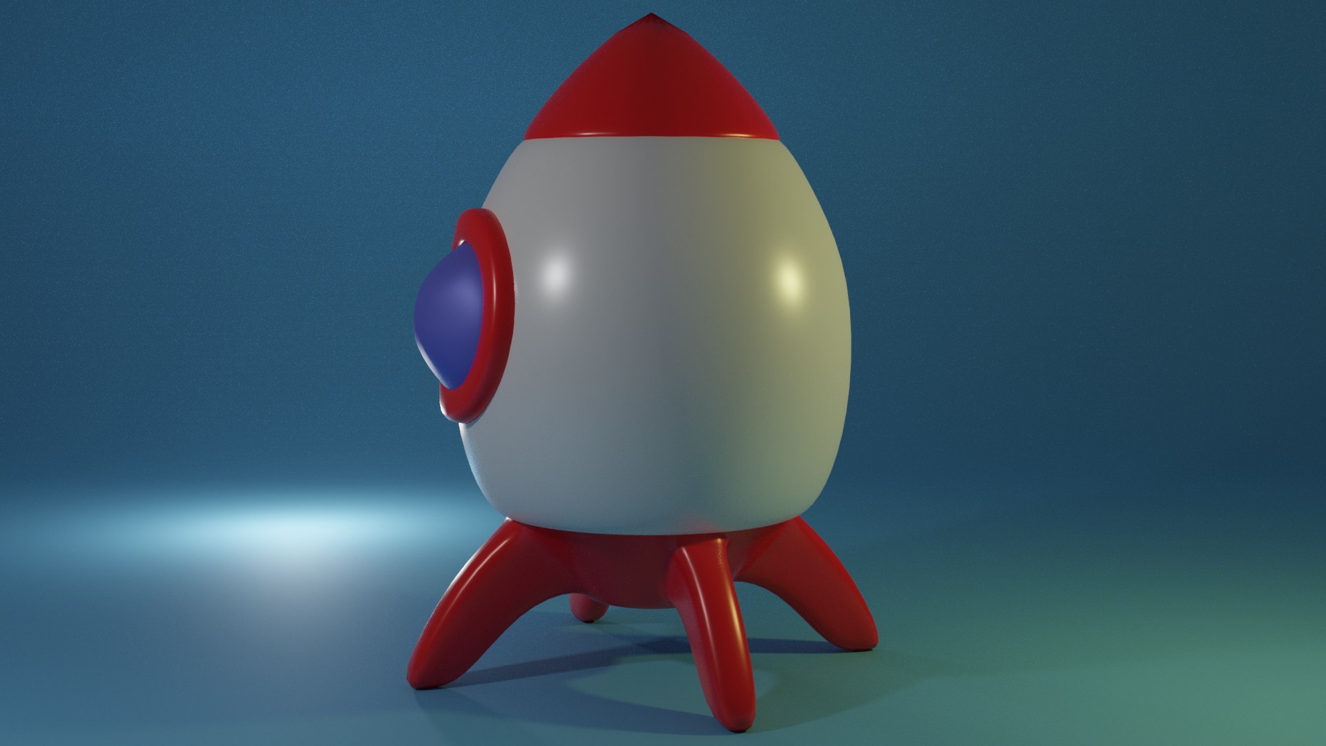 Toy Rocket 3D Model - TurboSquid 1634567