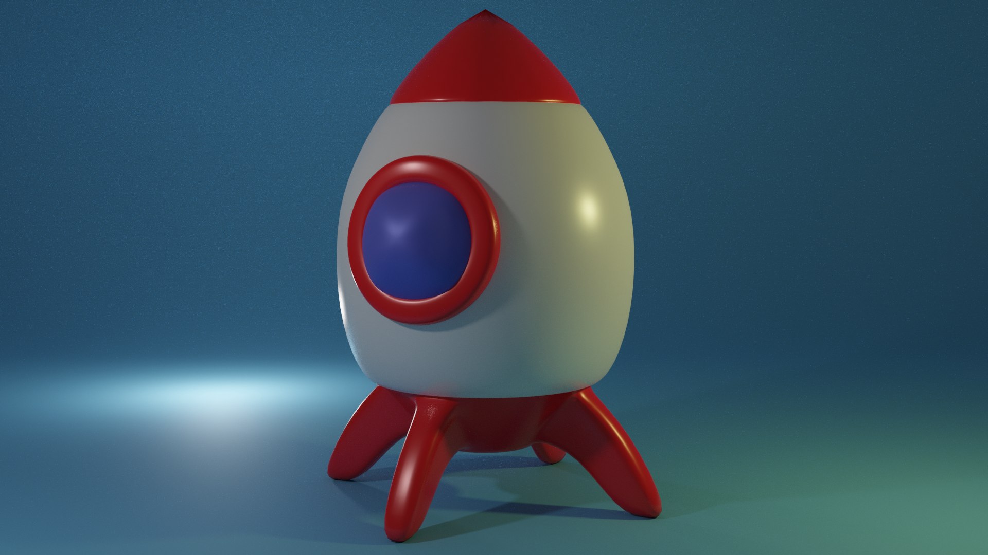Toy Rocket 3D Model - TurboSquid 1634567