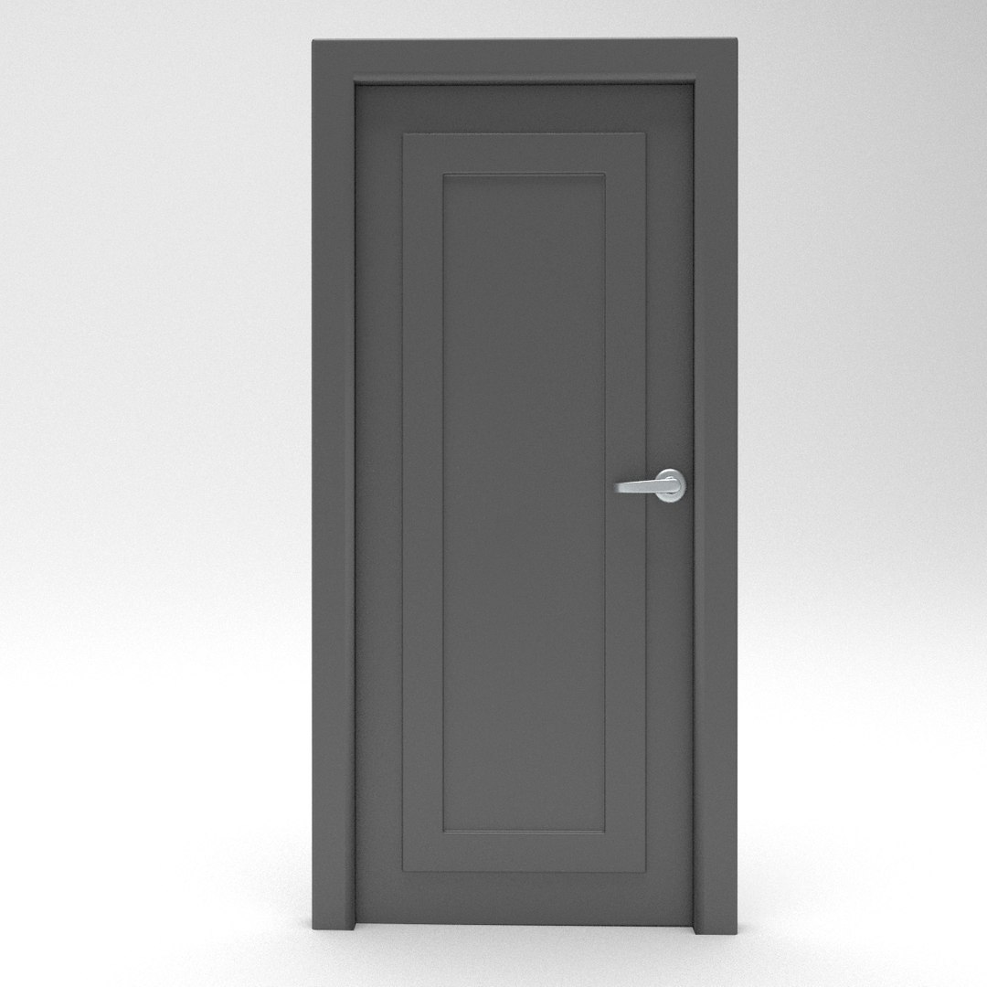 Door Blender 3d 3ds