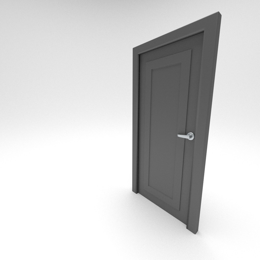 Door Blender 3d 3ds
