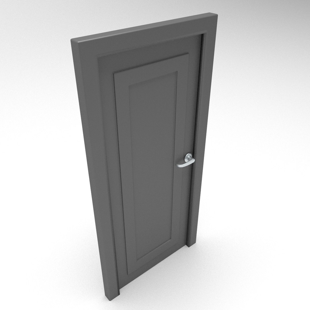 Door Blender 3d 3ds