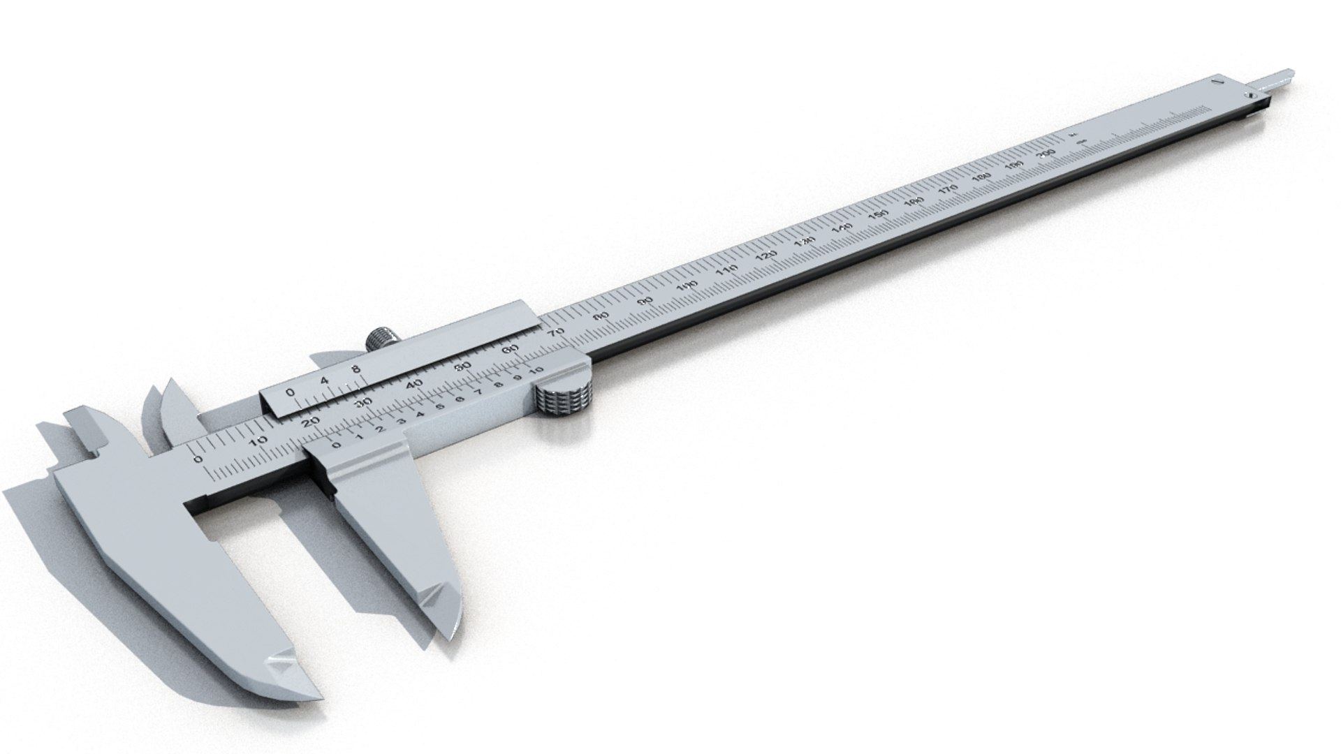 Caliper Analog 3d Model