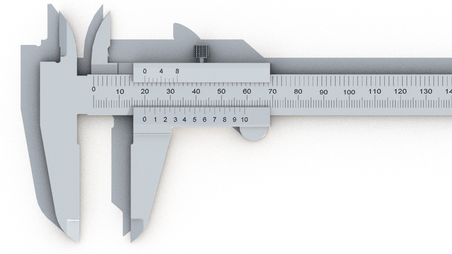 Caliper Analog 3d Model