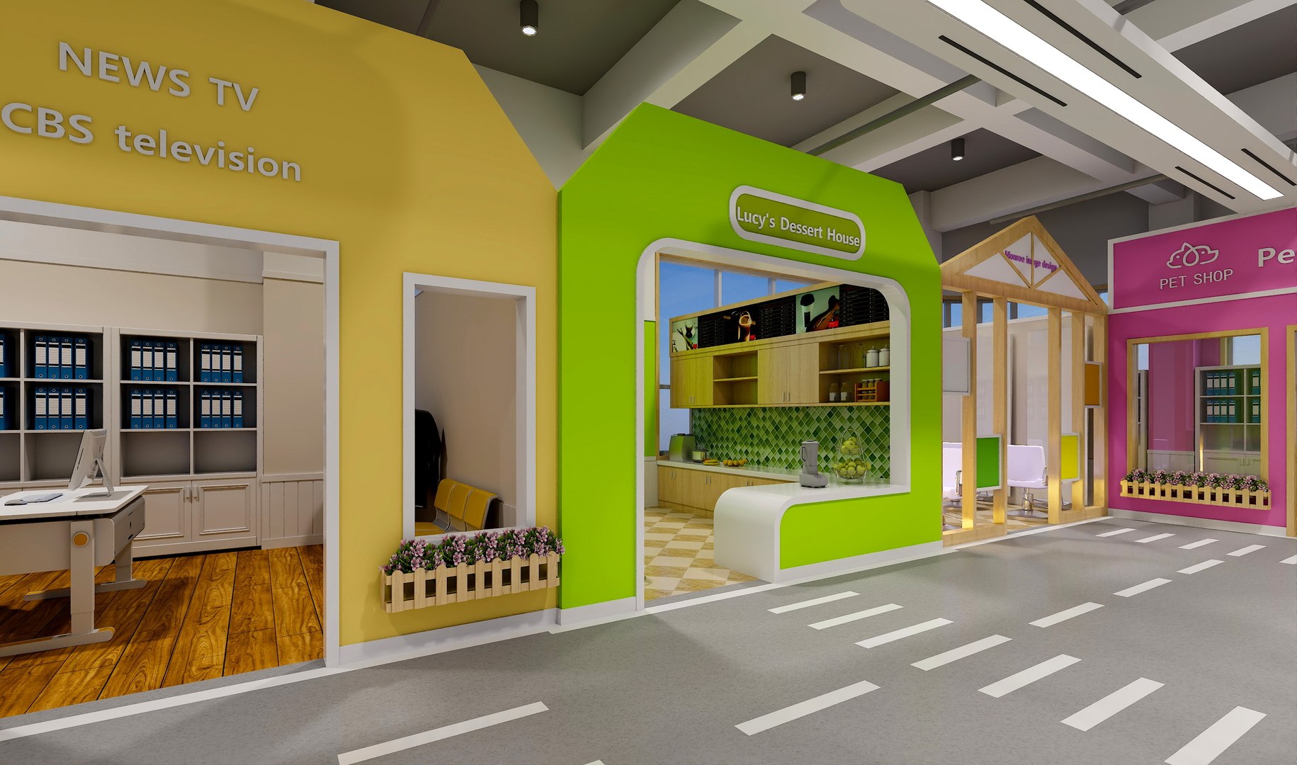 Children Interactive Museum - Kids Experience Center 3D Model ...