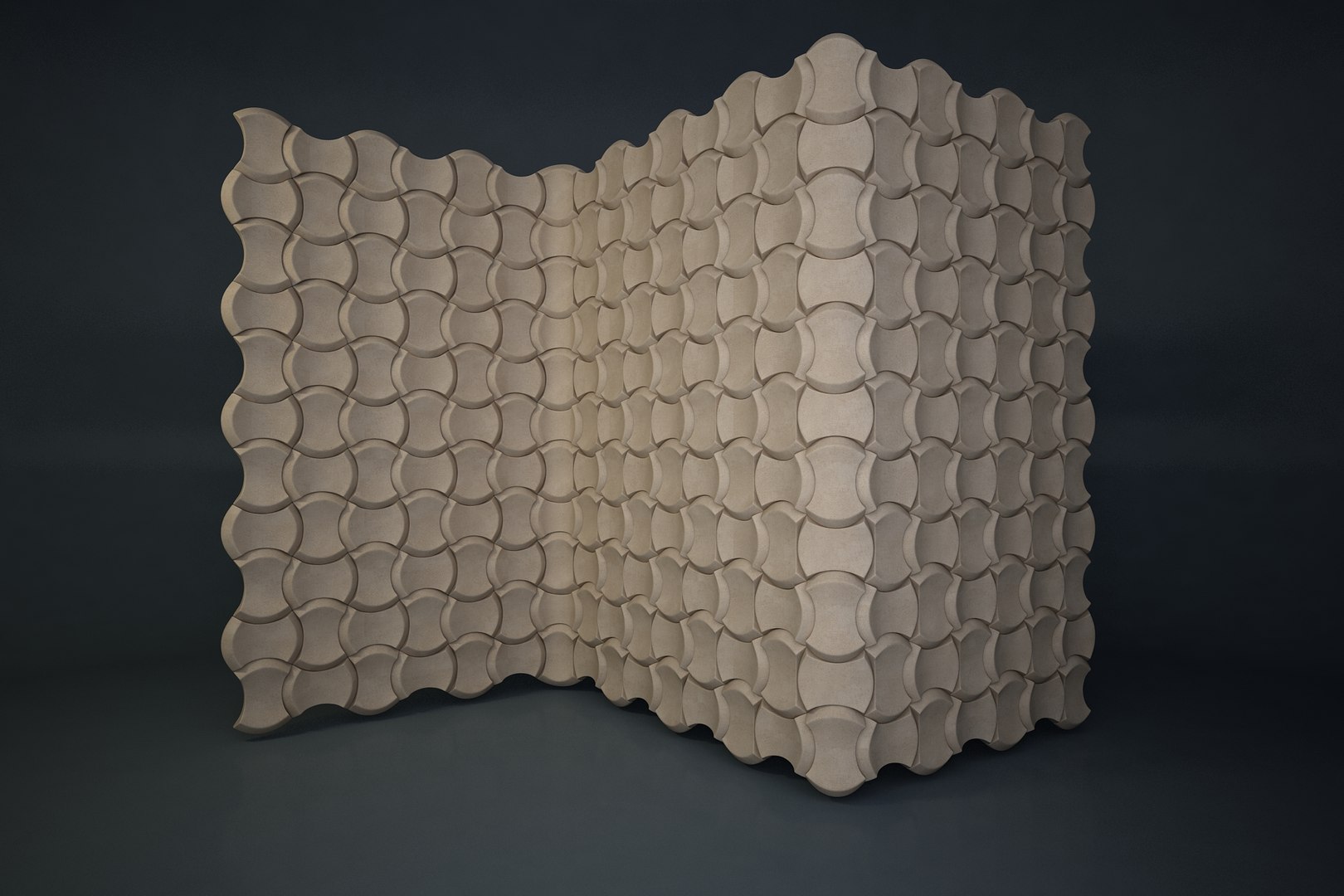 3D decor wall pattern - TurboSquid 1447222