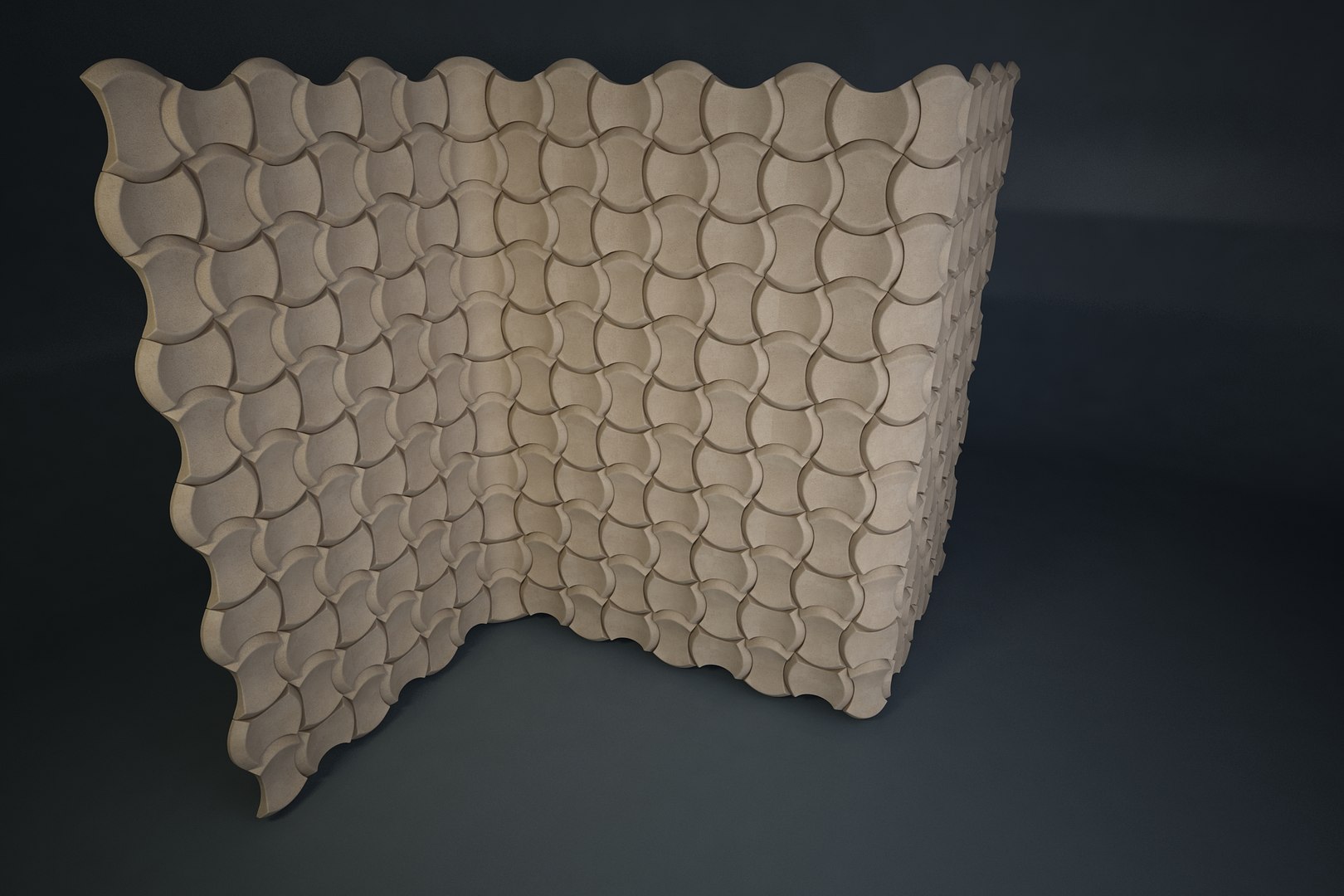 3D decor wall pattern - TurboSquid 1447222