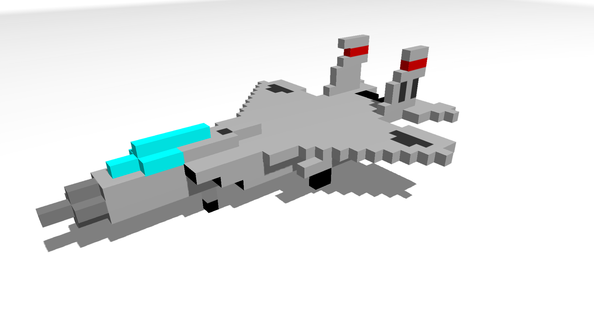 F15 Eagle - Pixelated 3D Model - TurboSquid 1896488