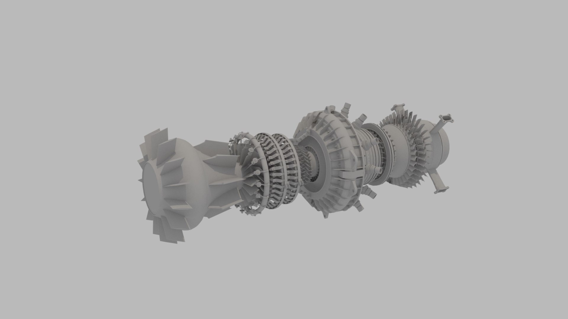 Ct7 Jet Engine Model - TurboSquid 1320964