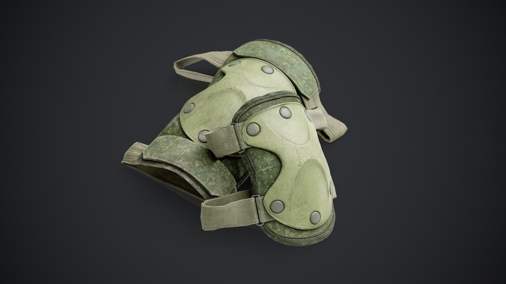 3D Model Knee And Elbow Pads - TurboSquid 2237949