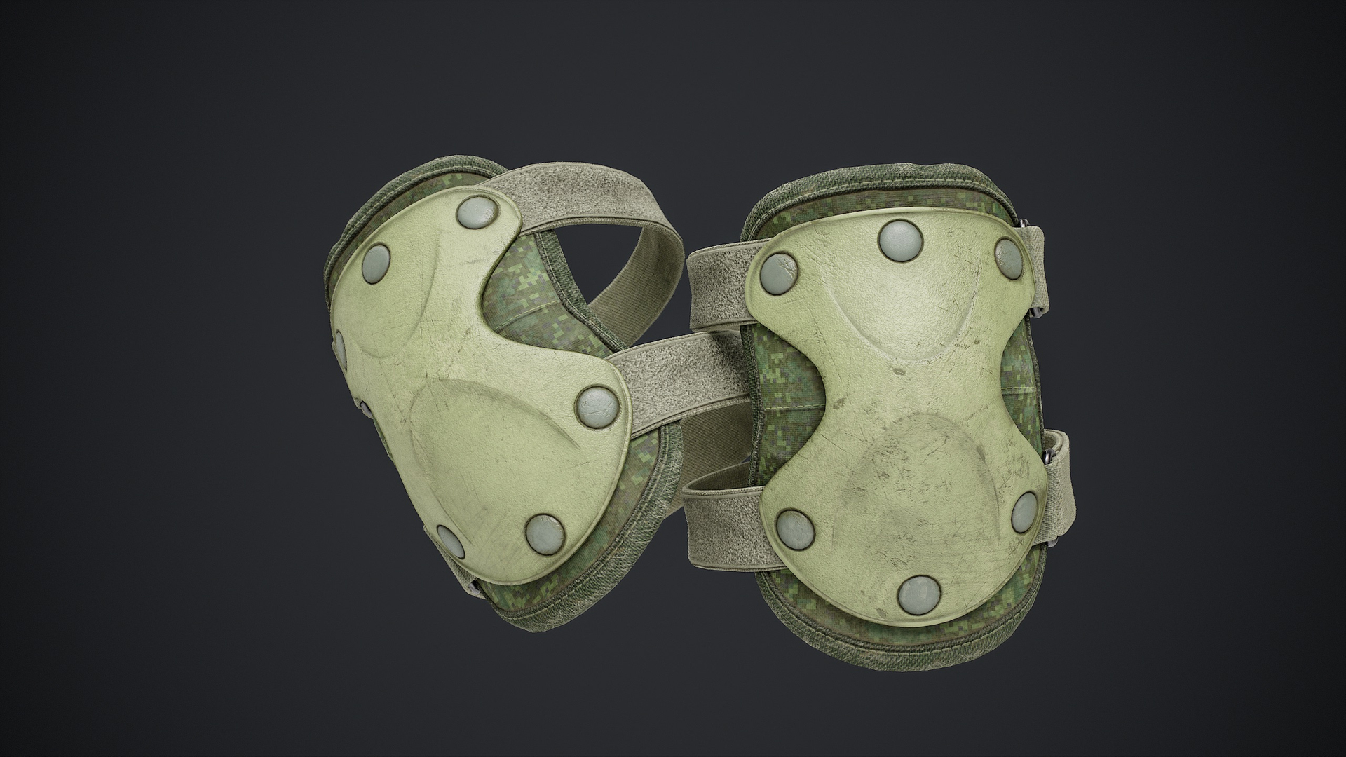 3D Model Knee And Elbow Pads - TurboSquid 2237949
