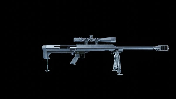 Barrett M99 with Vortex Viper Scope 3D model - TurboSquid 1813638