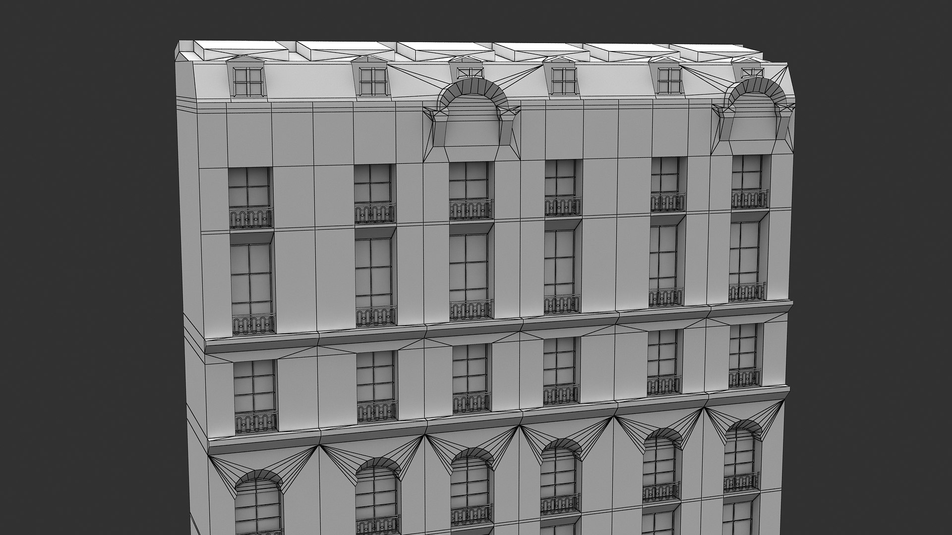 3D Paris Building Model - TurboSquid 1762409