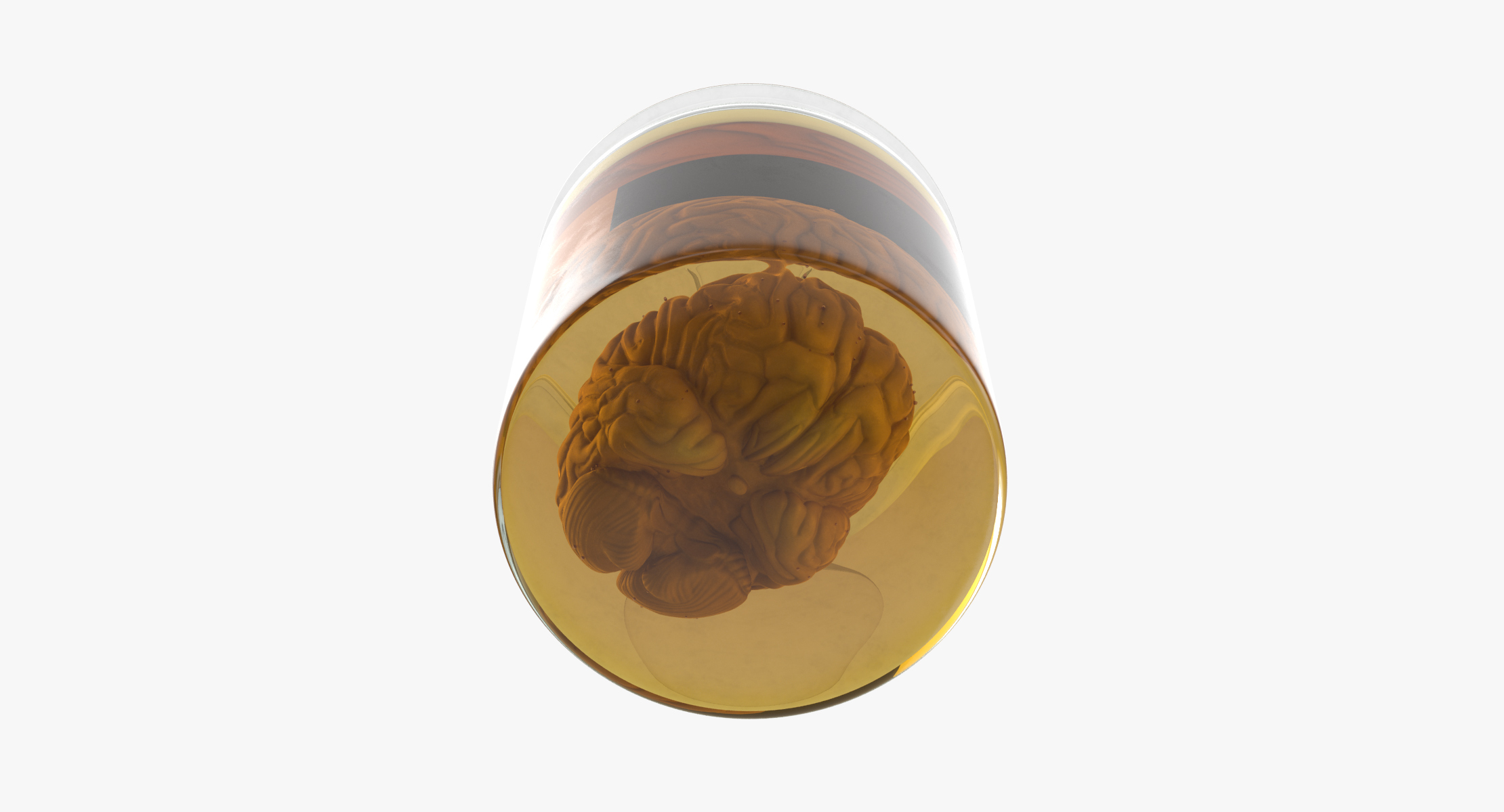 3d vintage organ jars model