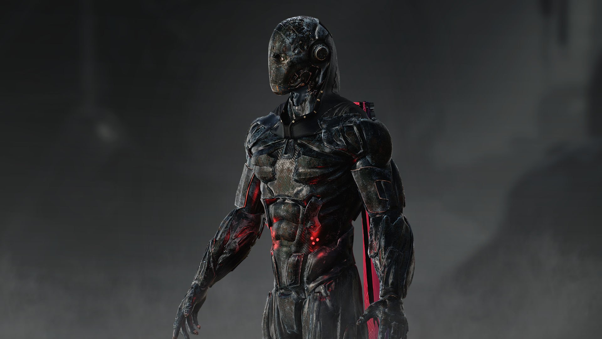 Sci Fi Airborne Cyborg Model - TurboSquid 2381082