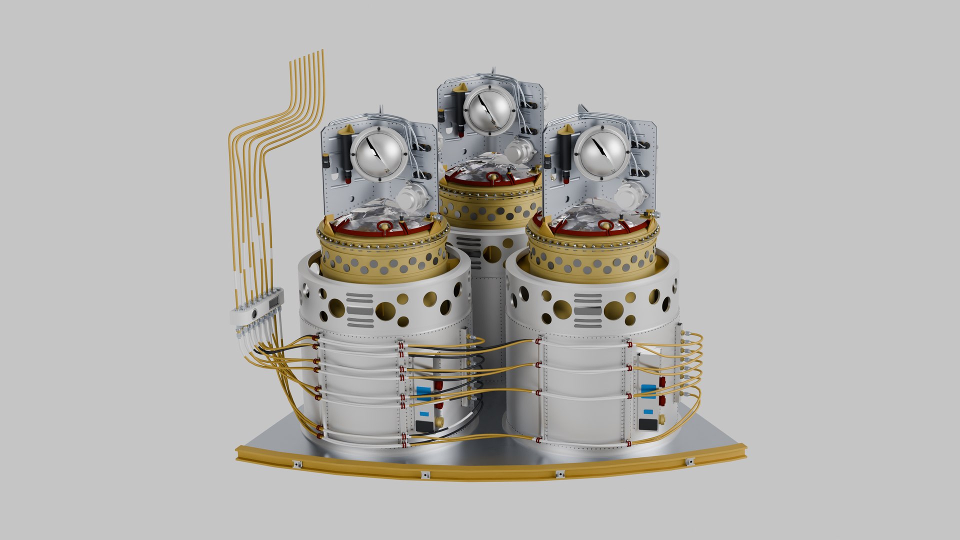 Apollo Spacecraft Fuel Cells 3D Model - TurboSquid 2384792