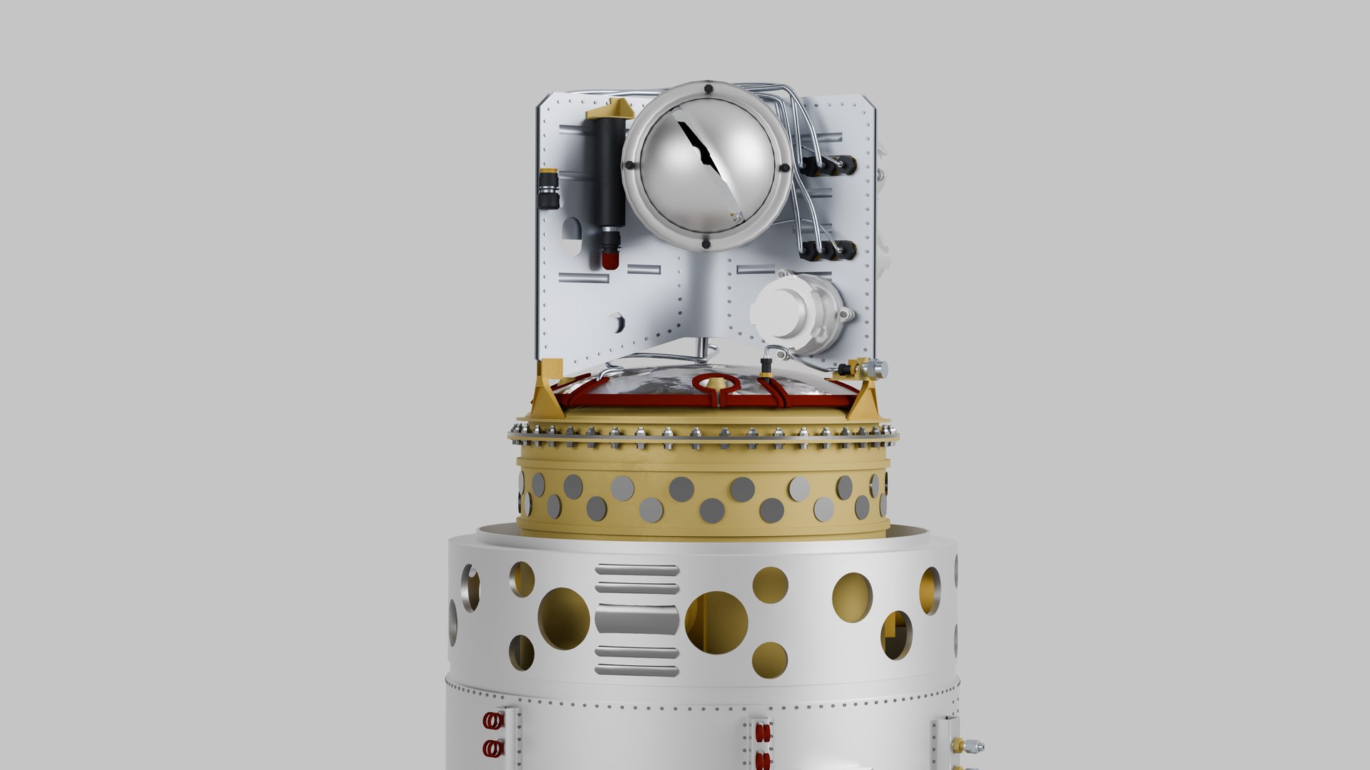 Apollo Spacecraft Fuel Cells 3D Model - TurboSquid 2384792