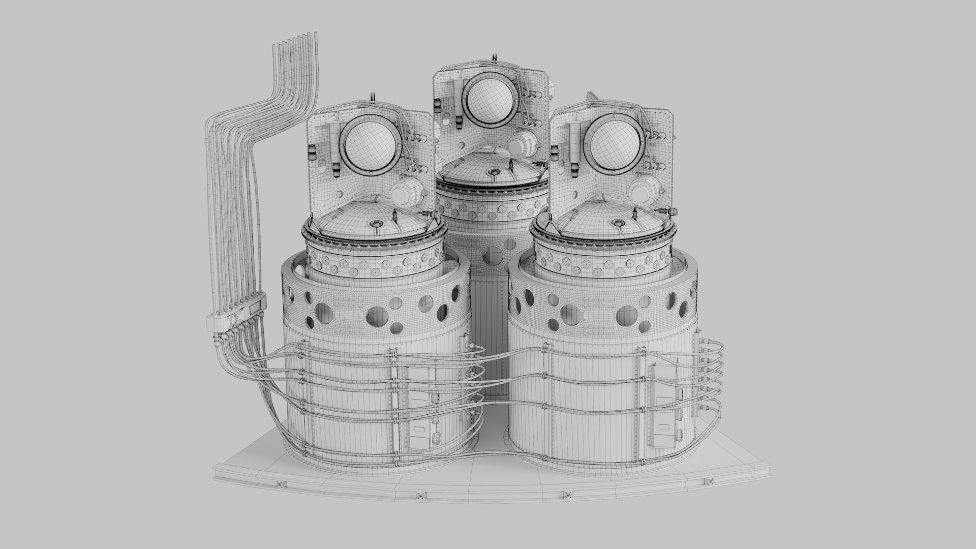 Apollo Spacecraft Fuel Cells 3D Model - TurboSquid 2384792