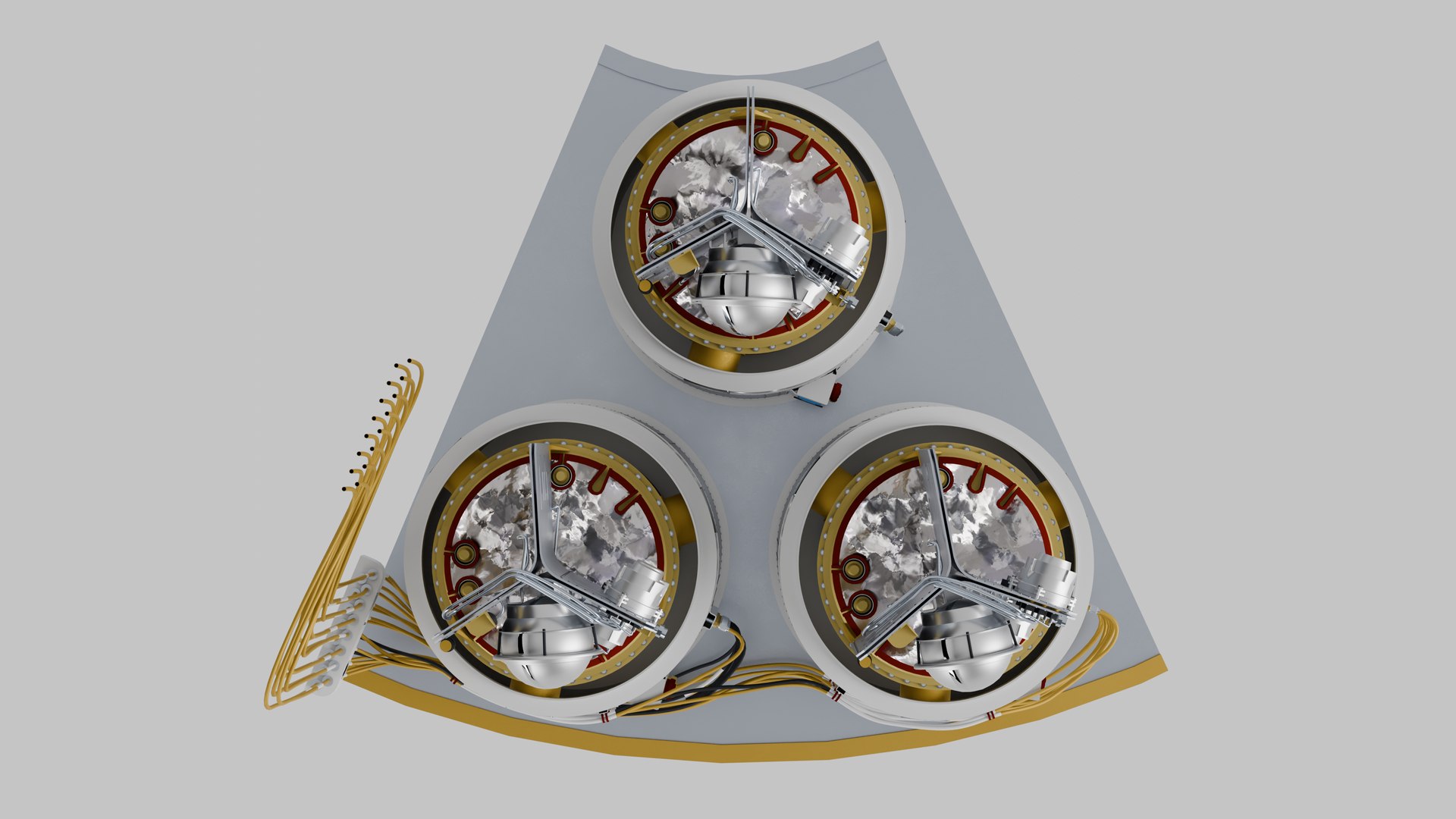 Apollo Spacecraft Fuel Cells 3D Model - TurboSquid 2384792