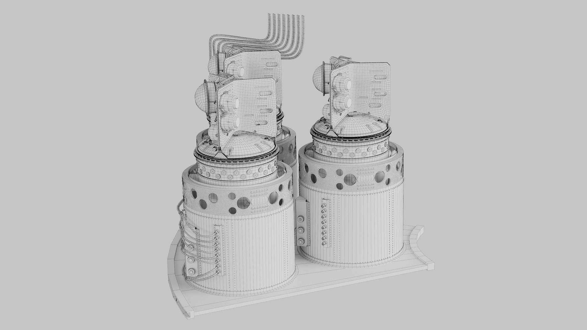 Apollo Spacecraft Fuel Cells 3D Model - TurboSquid 2384792