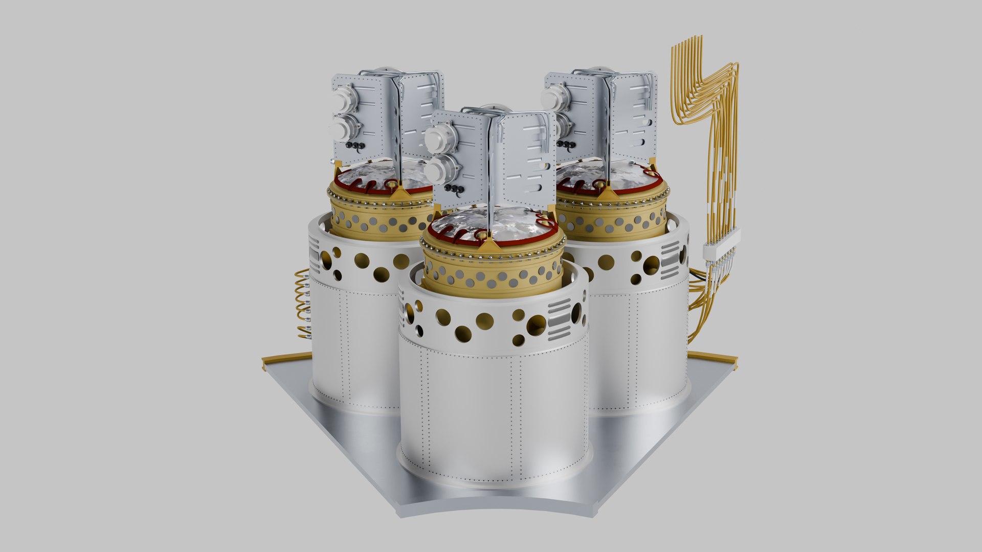 Apollo Spacecraft Fuel Cells 3D Model - TurboSquid 2384792