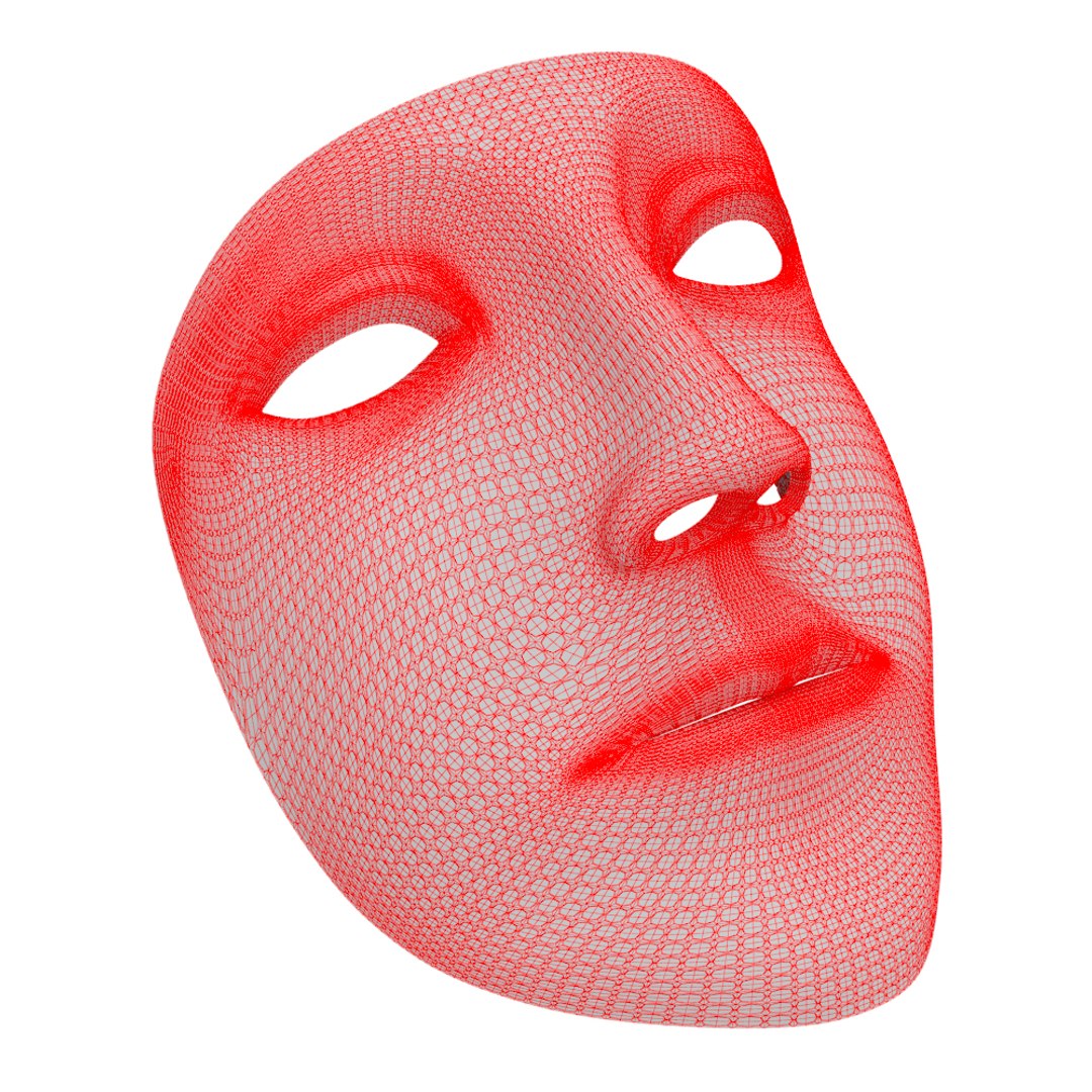 Mesh Mask 3D - TurboSquid 1297245