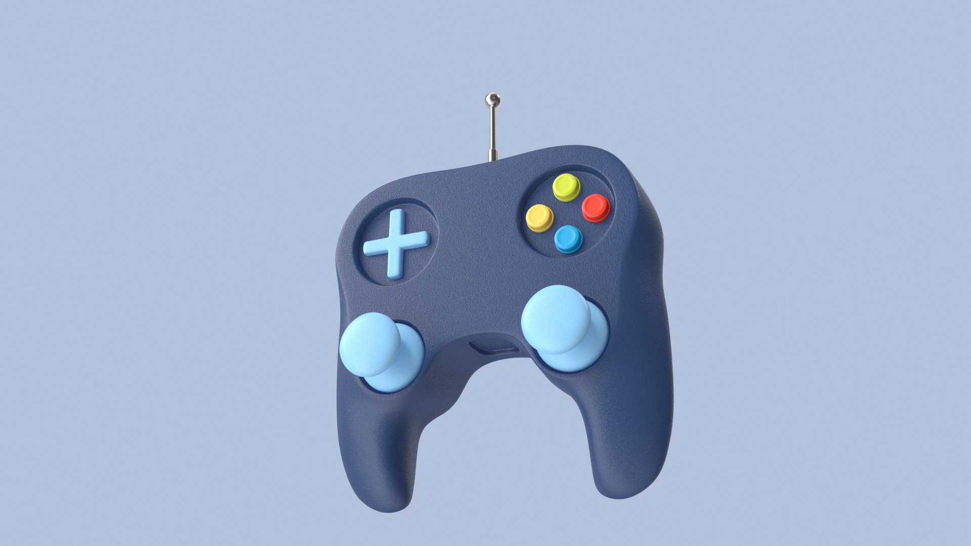 Gaming Controller Cartoon Style 3D model - TurboSquid 2101235