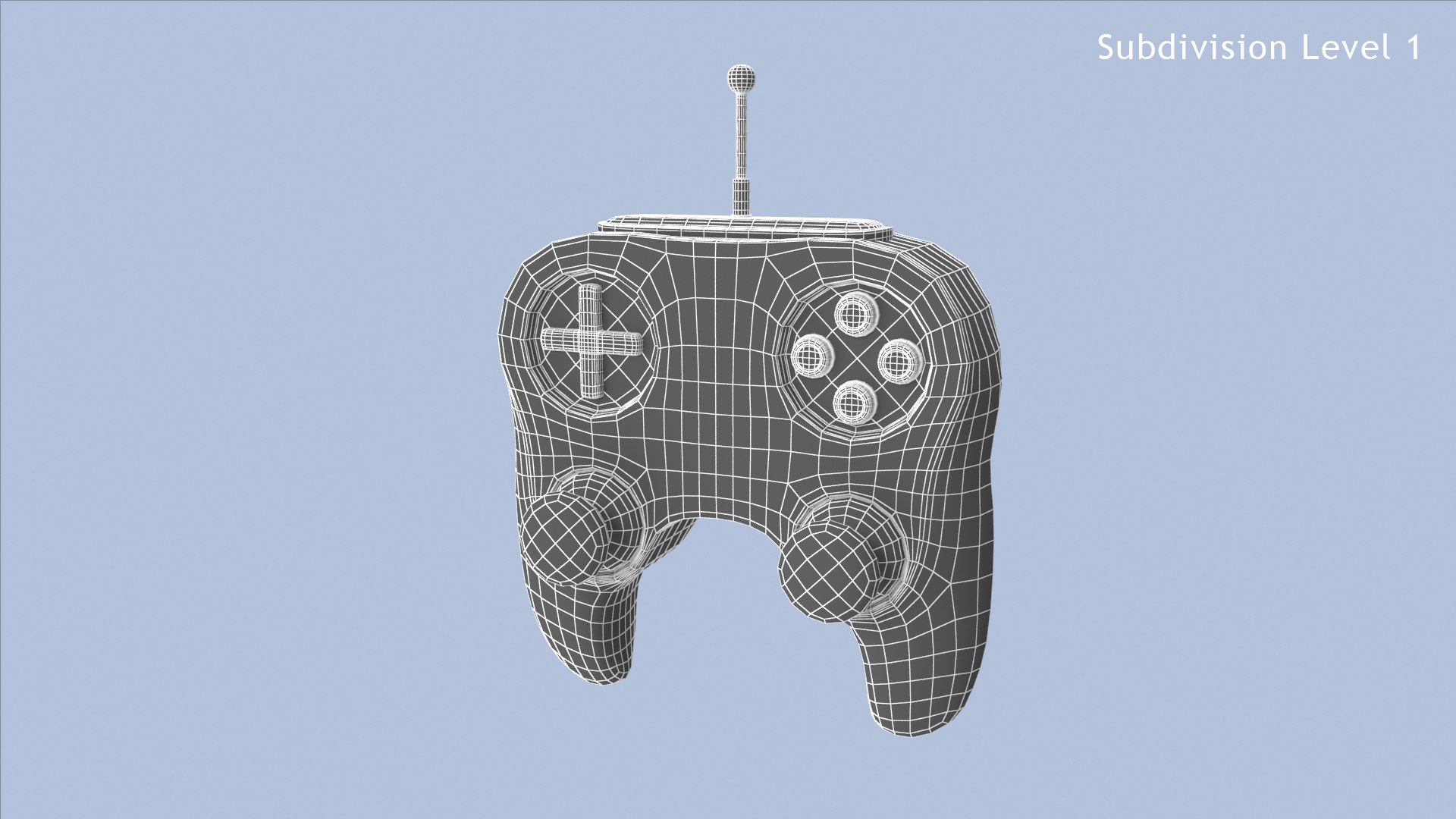 Gaming Controller Cartoon Style 3D model - TurboSquid 2101235