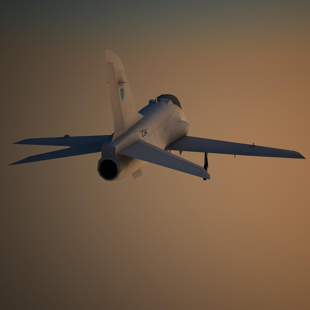 3d Model Hawk 200 Military Mil