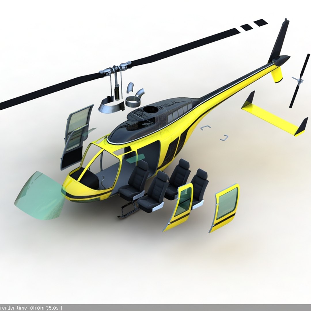 Bell 206 Helicopter Max