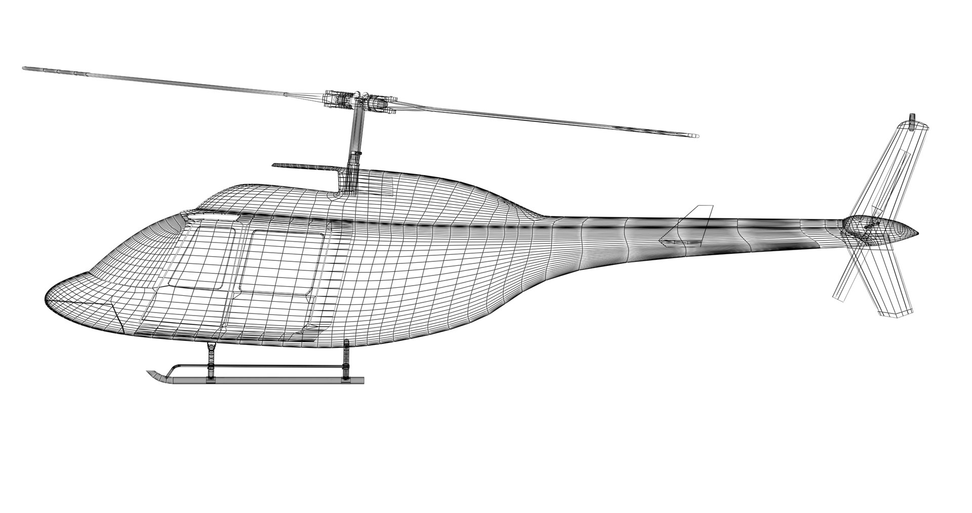 Bell 206 Helicopter Max
