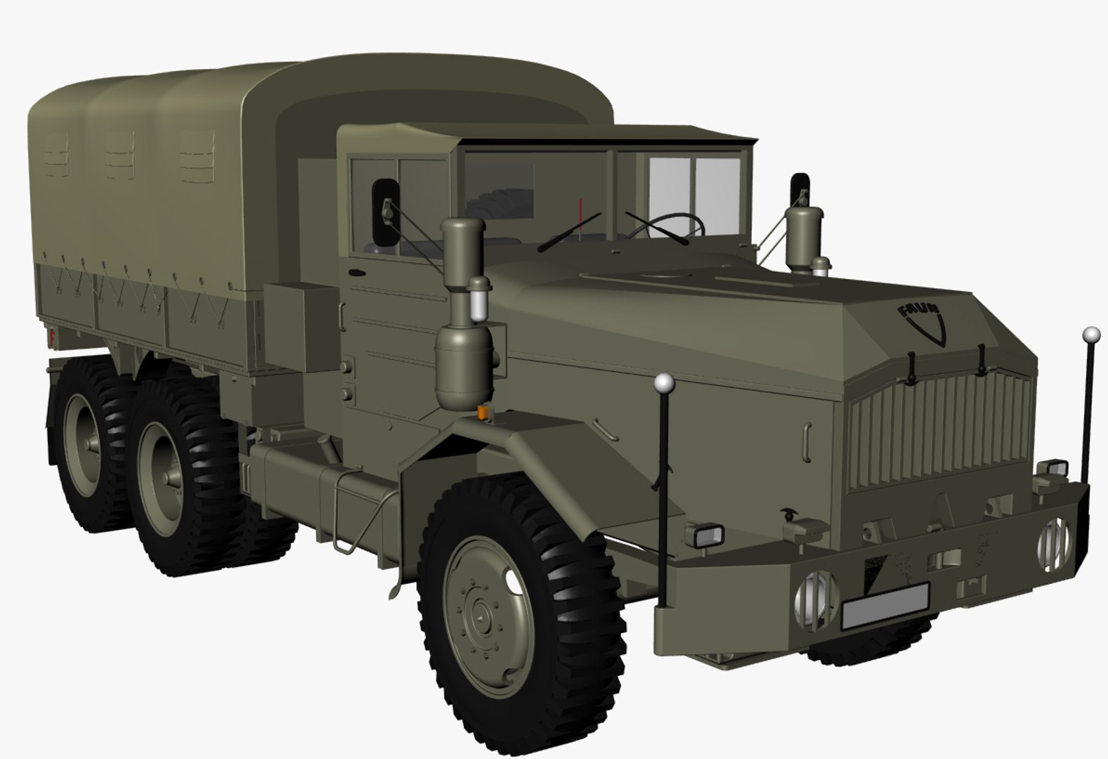 3d faun l908 6x6 1958